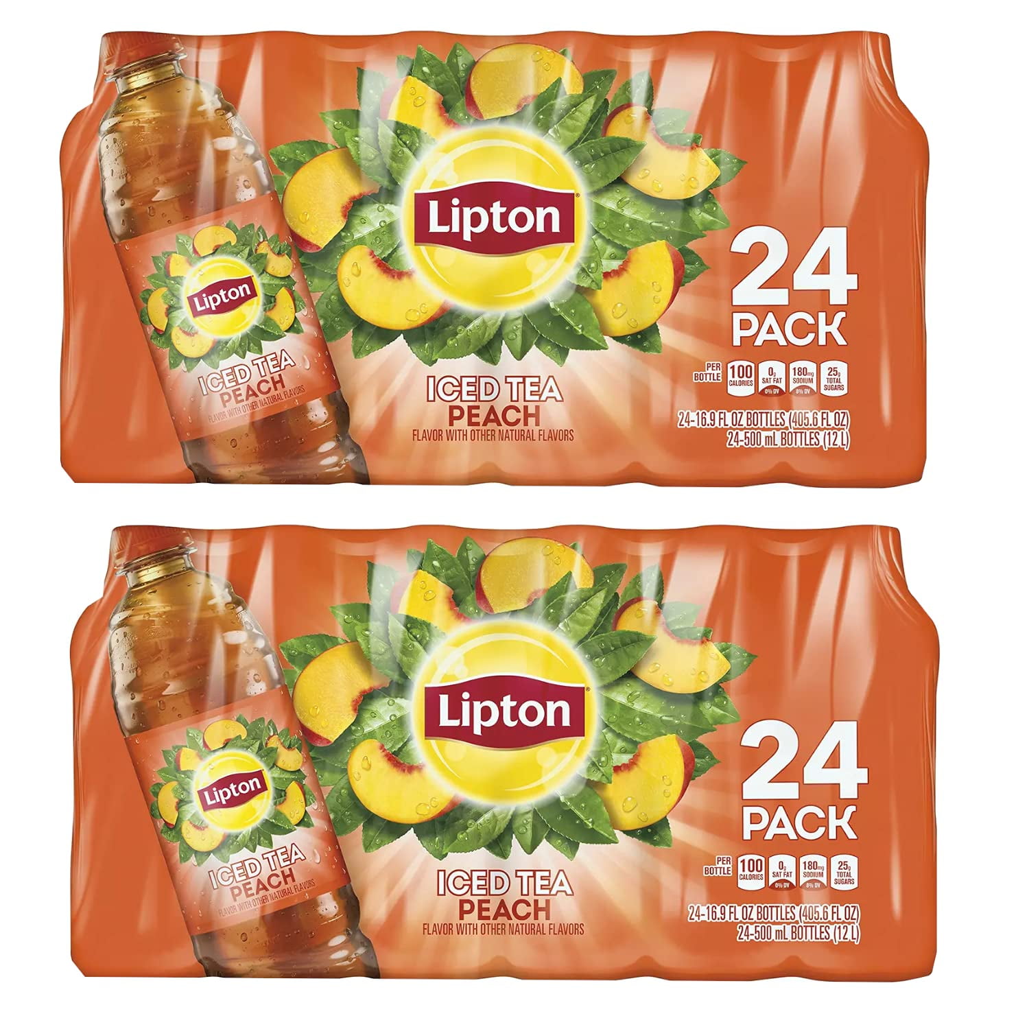 Peach Iced Tea - Made From Natural Leaves Cane with flavor Flavors ...
