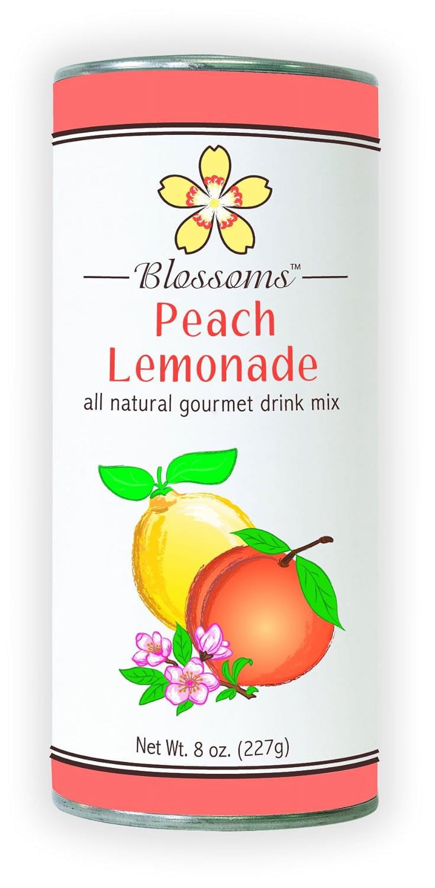 Peach Lemonade (8 Ounce Canister) - Walmart.com