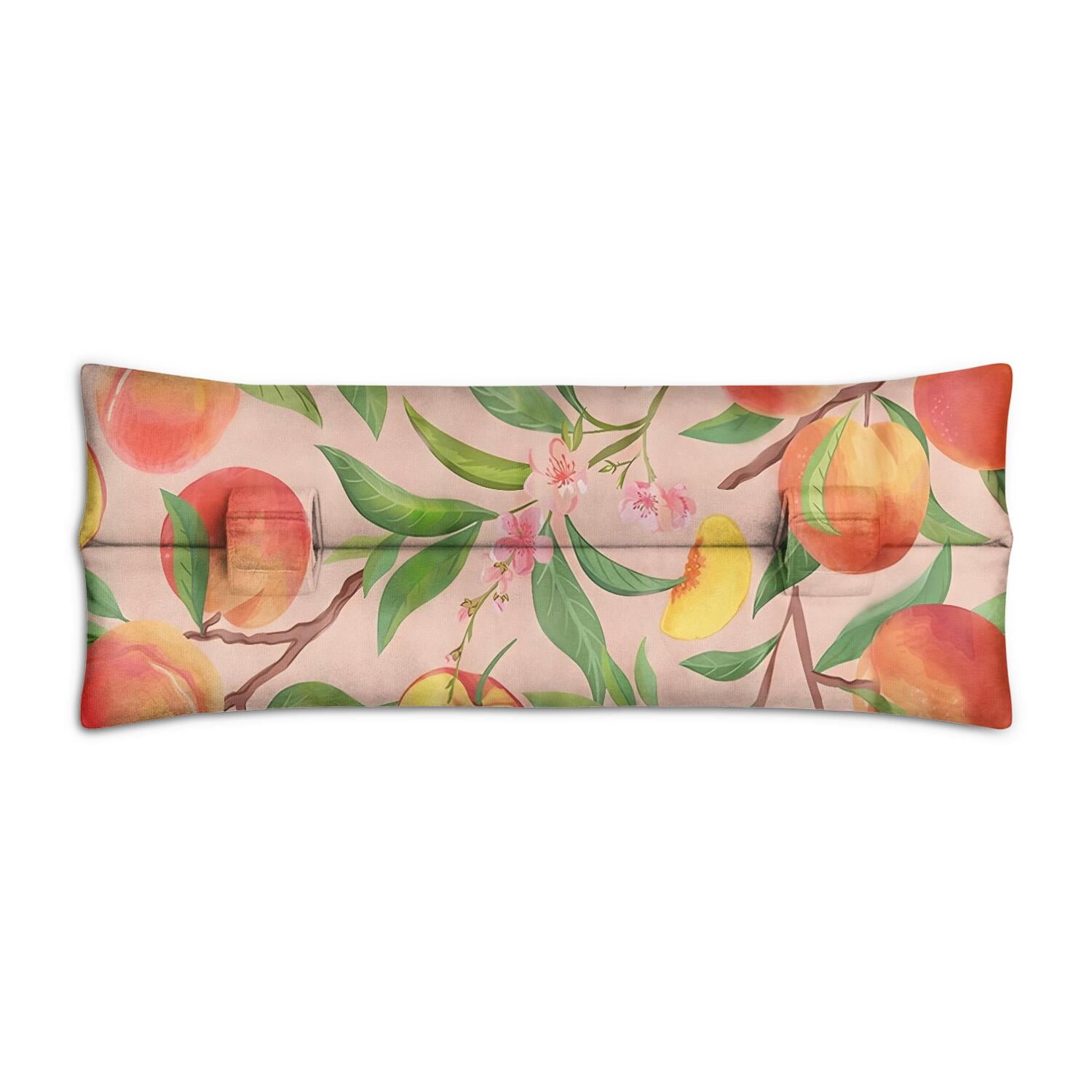 Peach Lover Seat Belt Pillow Juicy Kawaii Fruit Design, Soft Pink ...