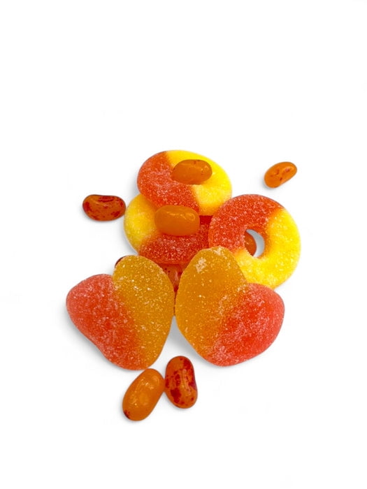 Peach Lovers Gummy Mix – Assorted Peach Gummies, Peach Rings, Jelly ...