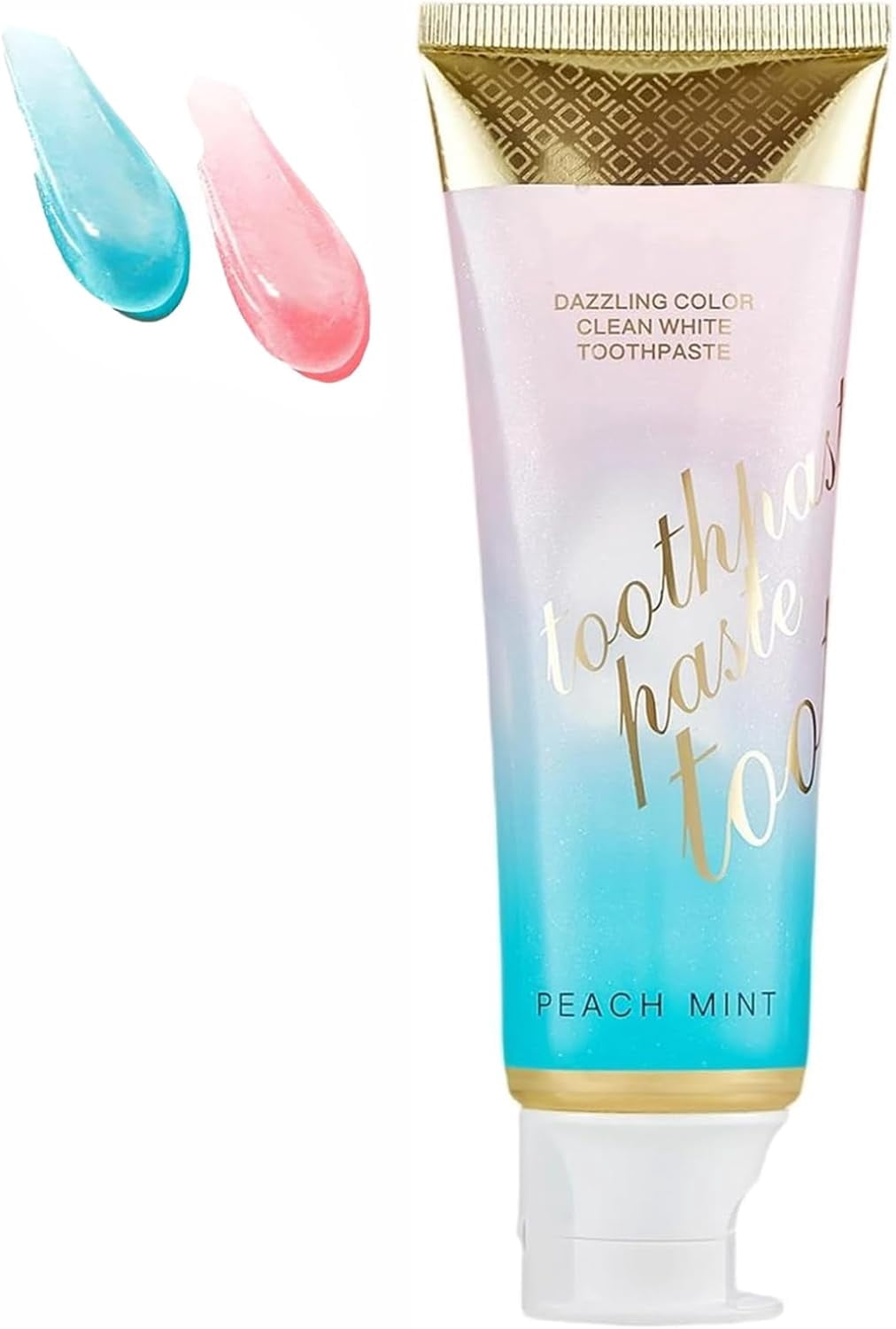 Peach Mint Toothpaste, Peachloft Teeth Whitening Toothpaste, Intensive ...