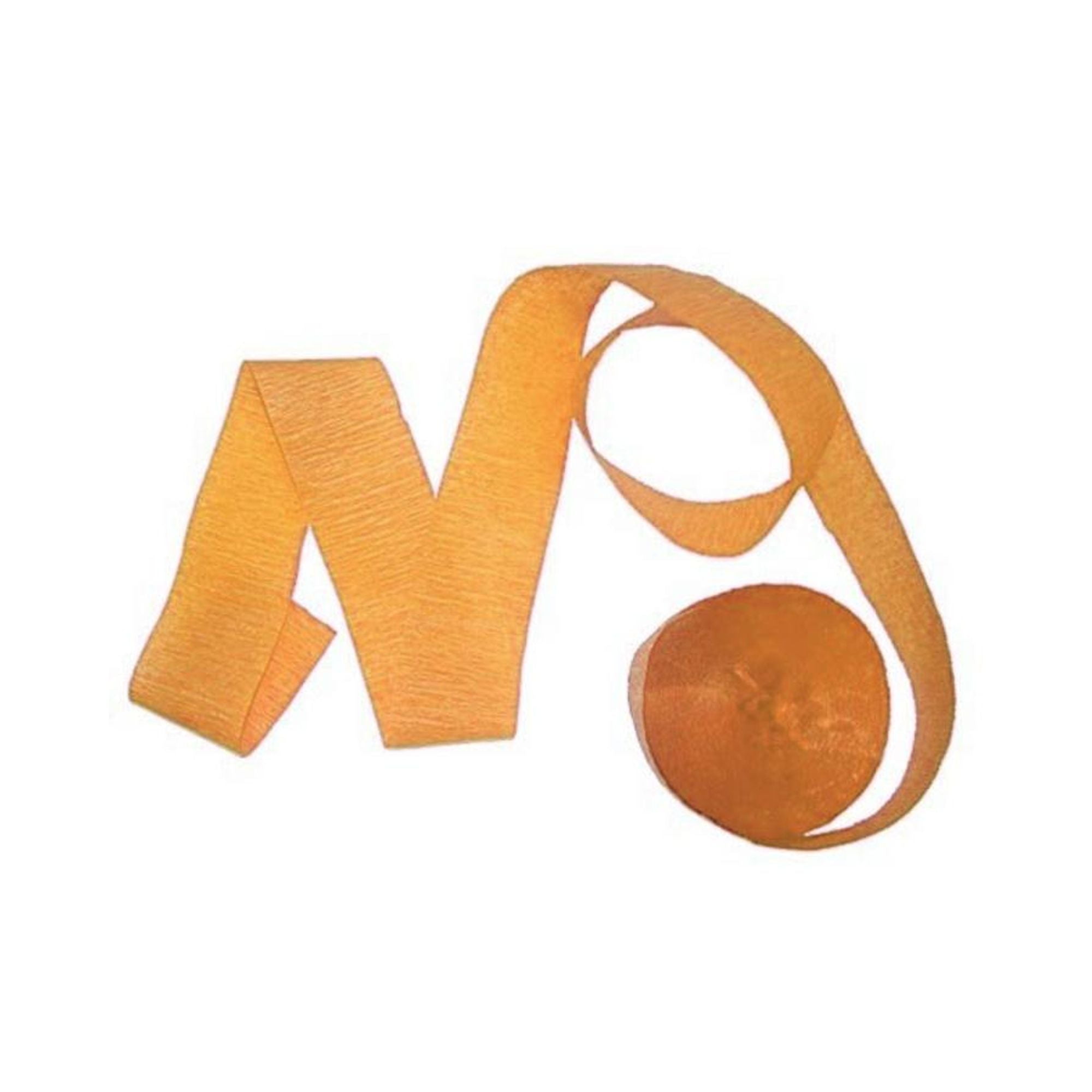 Peach Party Streamers | Peach Garland | Peach Crepe Streamer - 1 3/4in ...