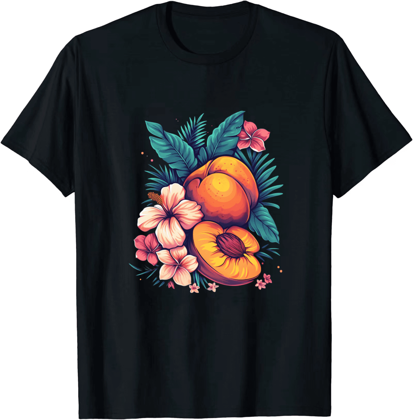 Peach Passion: T-shirt Collection Highlighting Fresh Fruit - Walmart.com