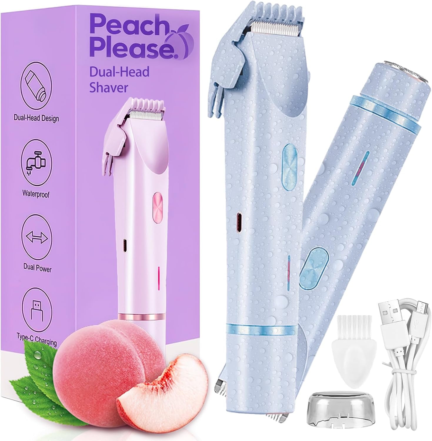 Peach Please Razor, 2025 New Peach Please 3.0, , 2025 New Dual Head ...