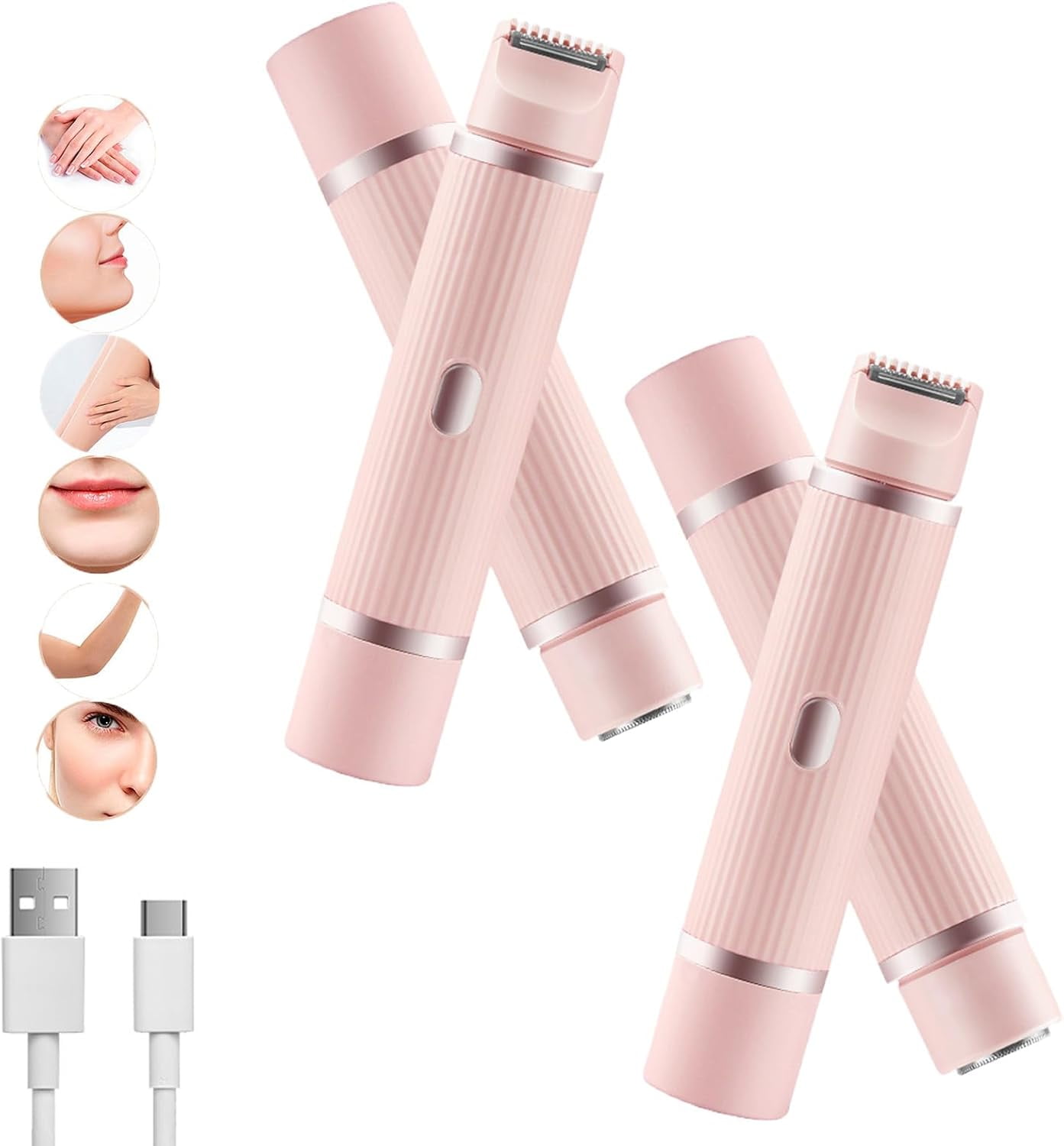 Peach Please Razor, Peach Please Dual Head Razor, 2 in 1 Electric ...