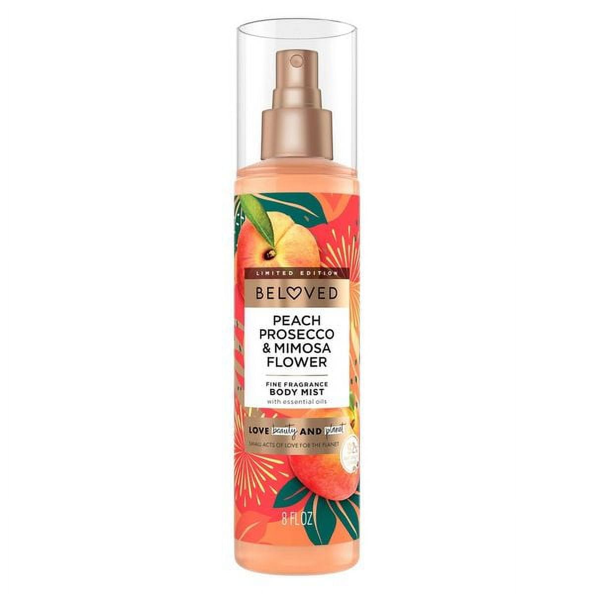 Peach Prosecco & Mimosa Flower Body Mist Fine Fragrance - Walmart.com