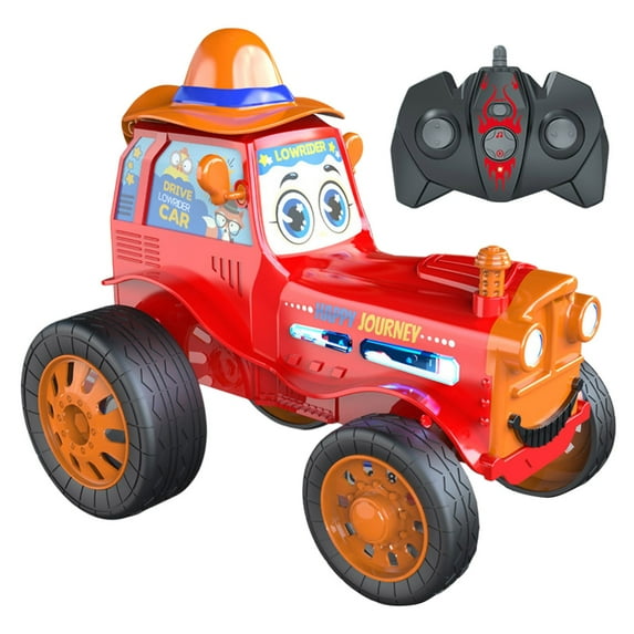 Stunt Car With Lights & Music 360° Rotating Rocking Tumbling Stunt Car ...