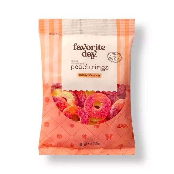 Peach Rings Candy - 7oz - Favorite Day™ - Walmart.com