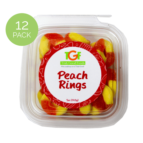 Peach Candy Rings