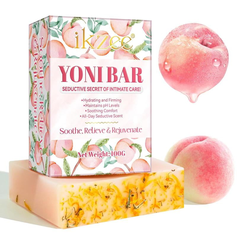 Peach Scented Soap, 1 Count/2 Counts Moisturizing Body Essential Oil ...