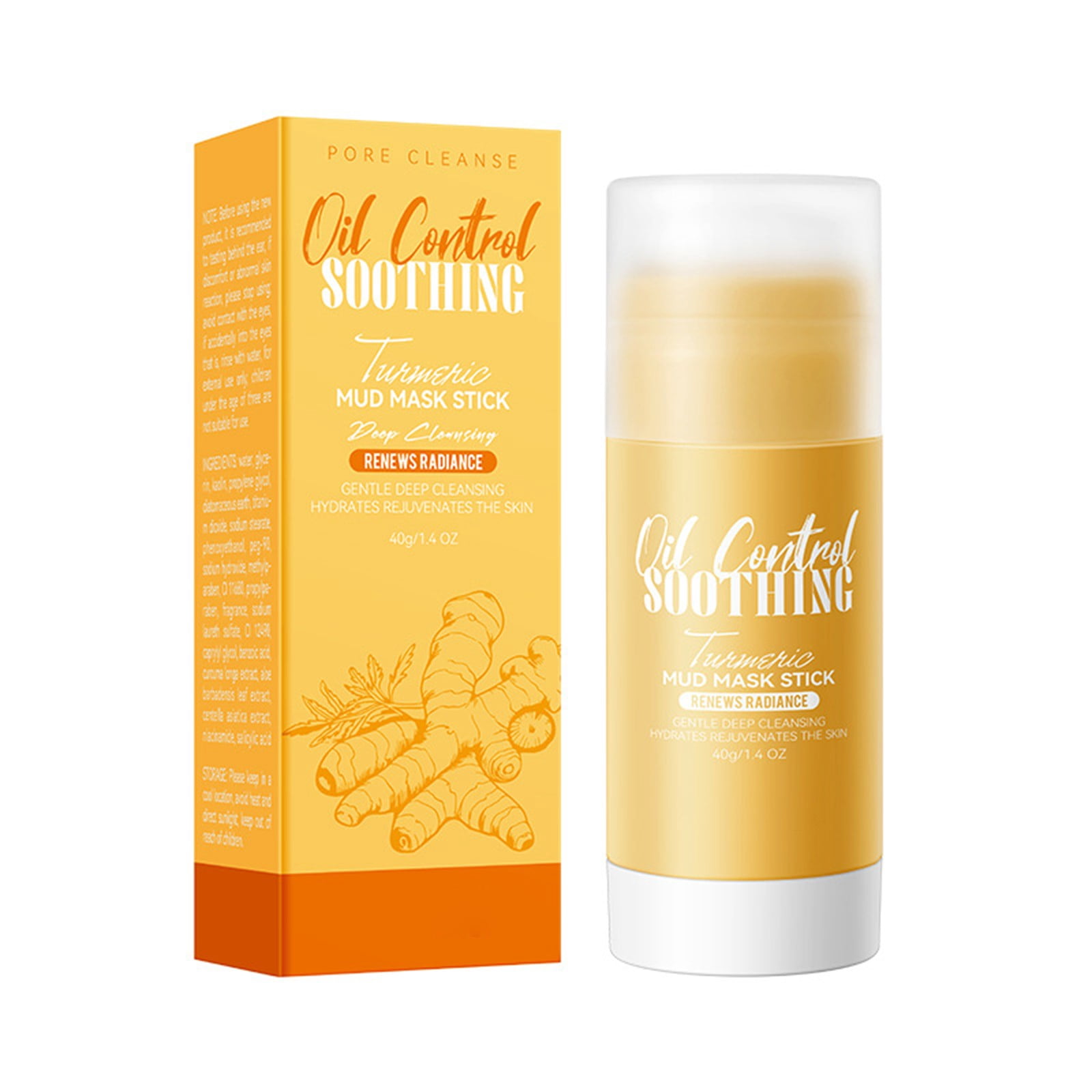 Peach Solid Facial Mask Solid Mud Mask Stick Mild Moisturizing Cleaning ...