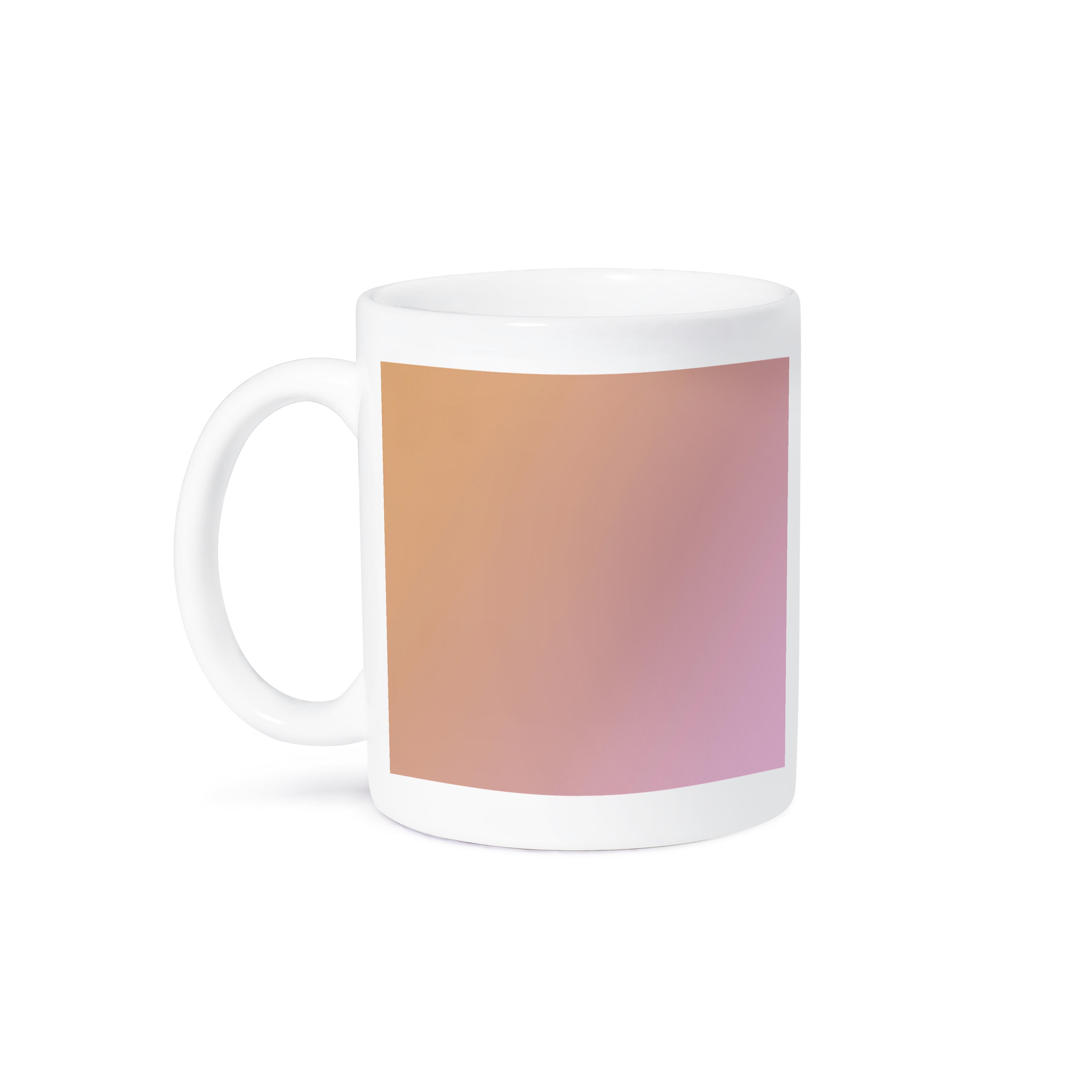 3dRose, Peach and Pink Gradient- Pastel Colors, 11oz Mug - Walmart.com