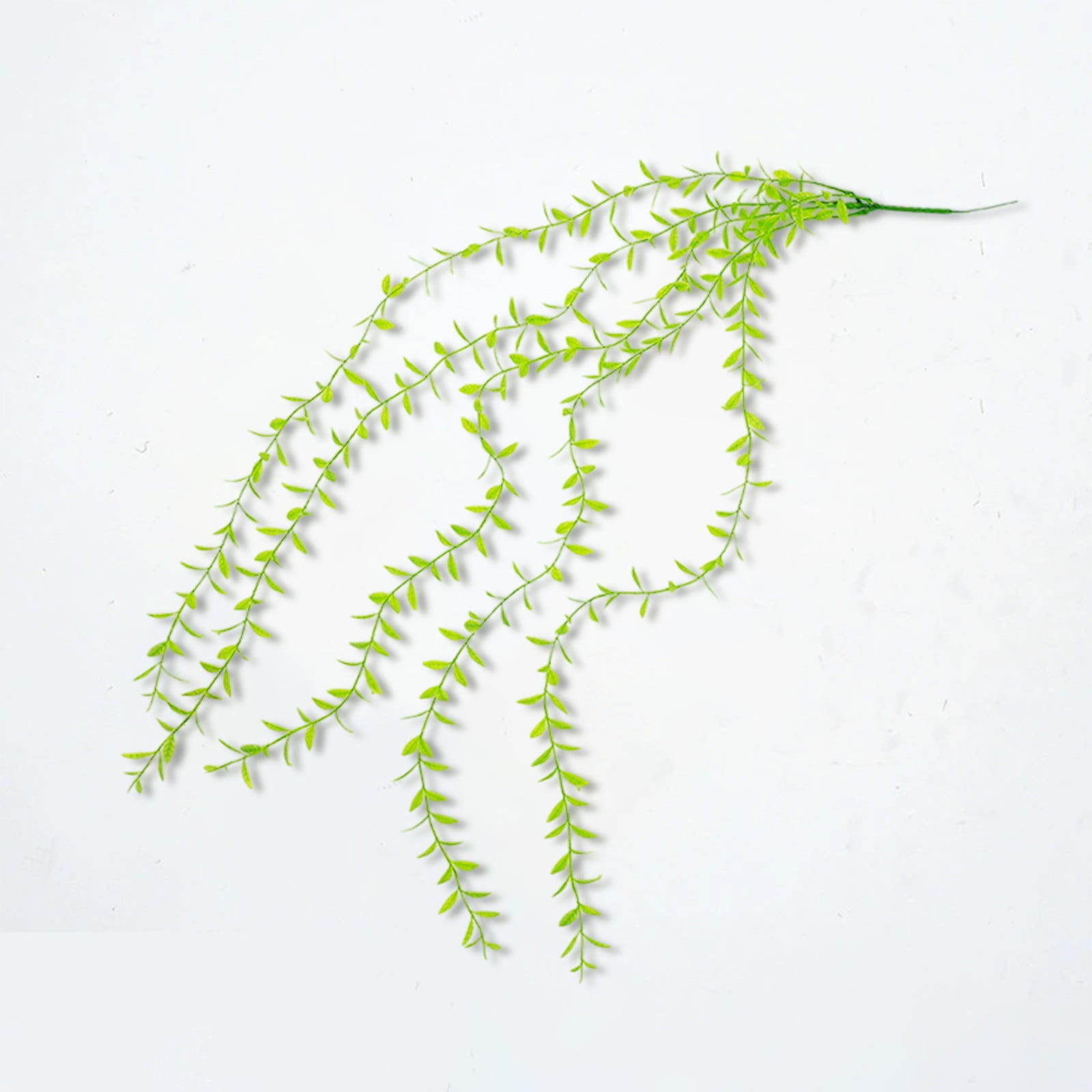 Peacheart Artificial Willow Leaves Vine, Faux Greenery Garland for ...