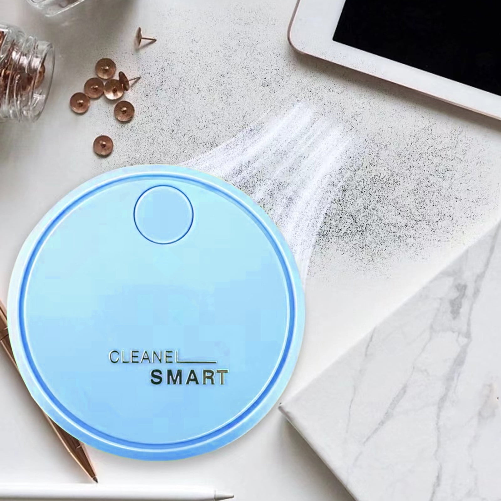 Peacheart Desk Vacuum Cleaner, Cordless Mini Table Vacuum, USB ...