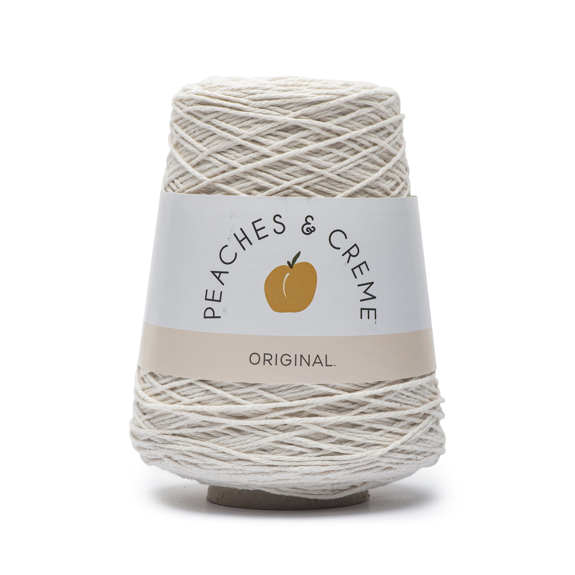 Peaches & Creme Cotton Cone Ecru Yarn, 14 Oz. - Walmart.com