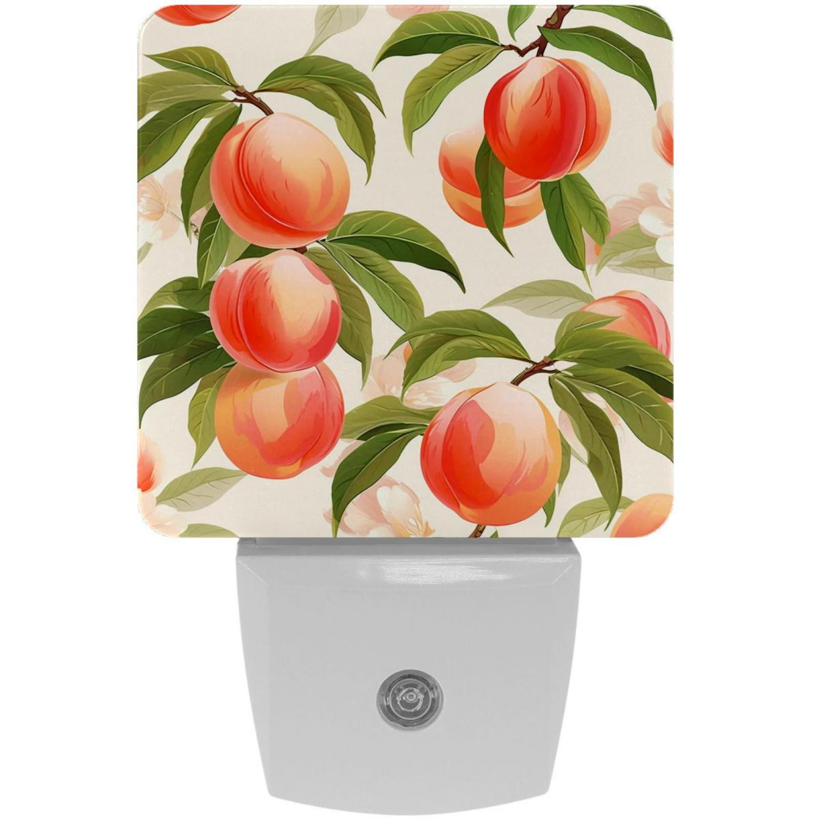 Peaches LED Square Night Lights - Energy Efficient and Stylish Decor ...