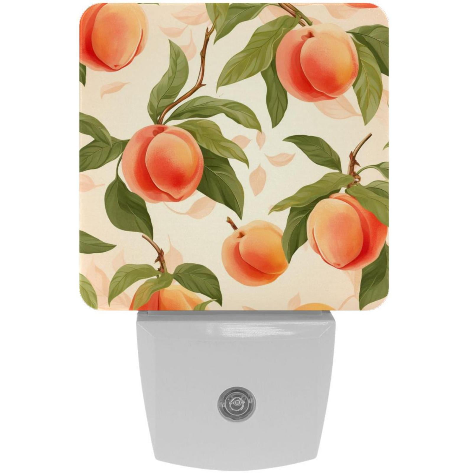 Peaches LED Square Night Lights - Stylish and Functional Nightlight for ...