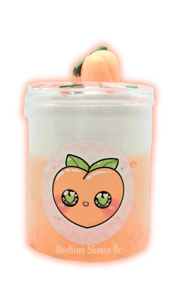 Peaches n Cream Premade Play Pack, Clay Cap Handmade Butter Slime ...