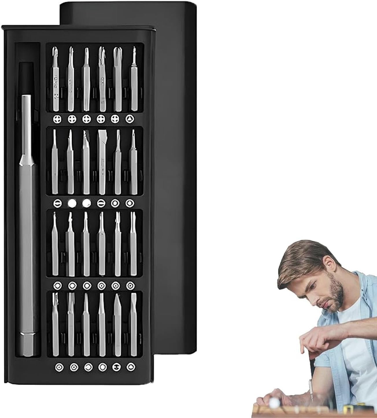 Peachloft 24 in 1 Screwdriver Set, 24 in 1 Screwdriver Set, 2024 New Peachloft 24 in 1 ...