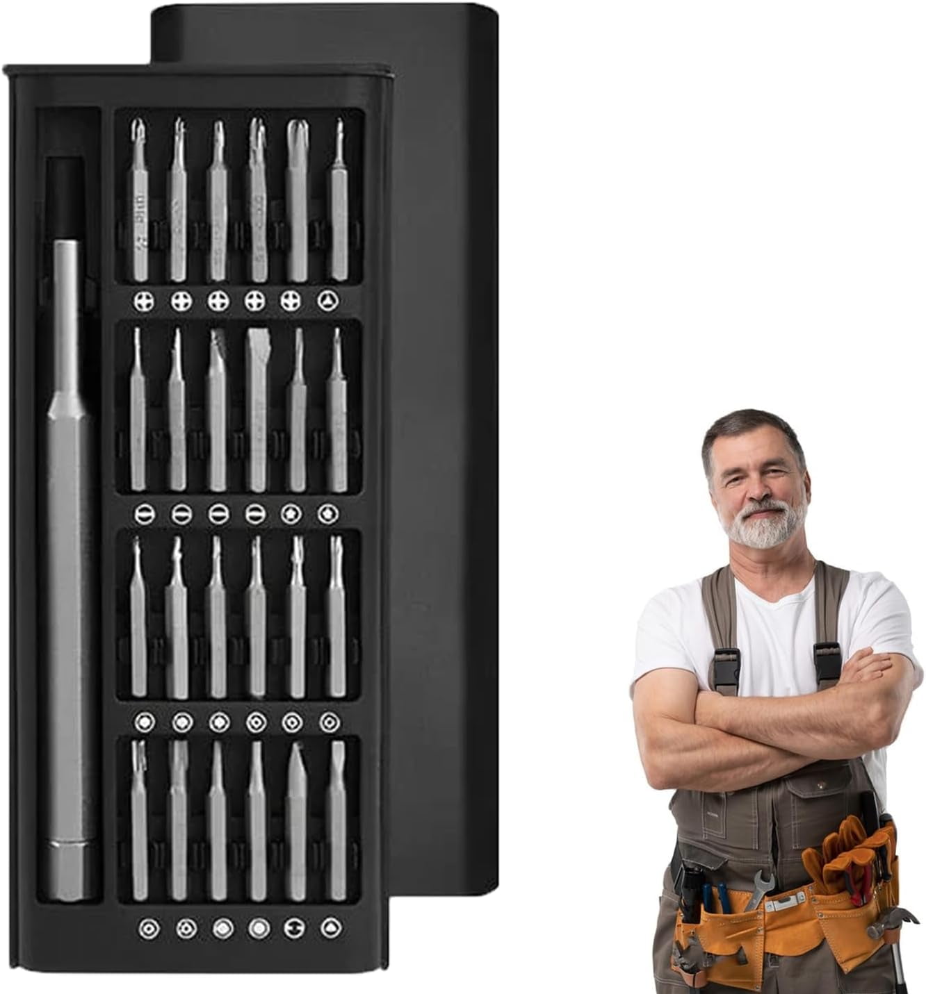Peachloft 24 in 1 Screwdriver Set, Dodorado Precision Screwdriver Set ...