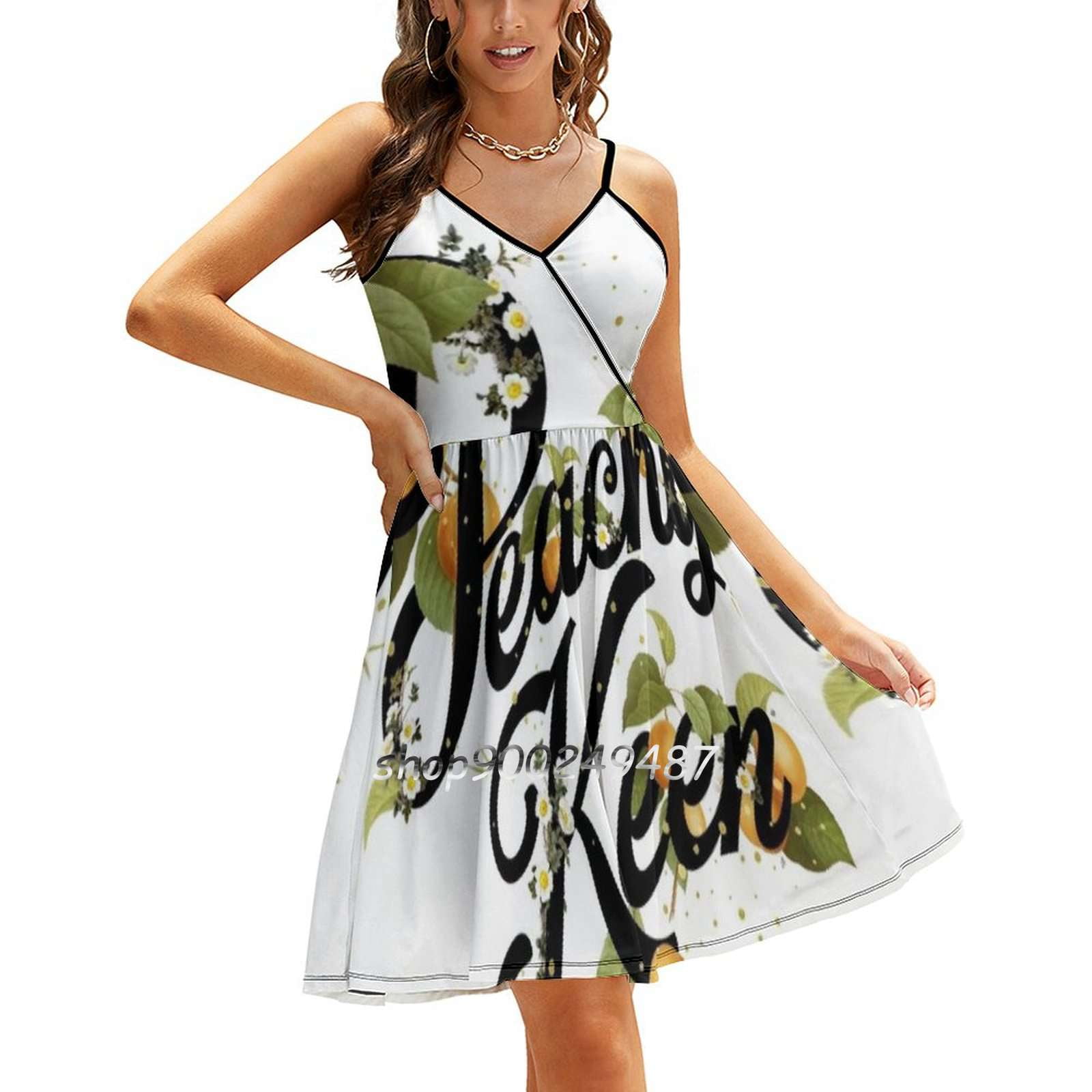 Peachy Keen : Mint Sweet Elegant Dress Women Korean Kawaii Square ...