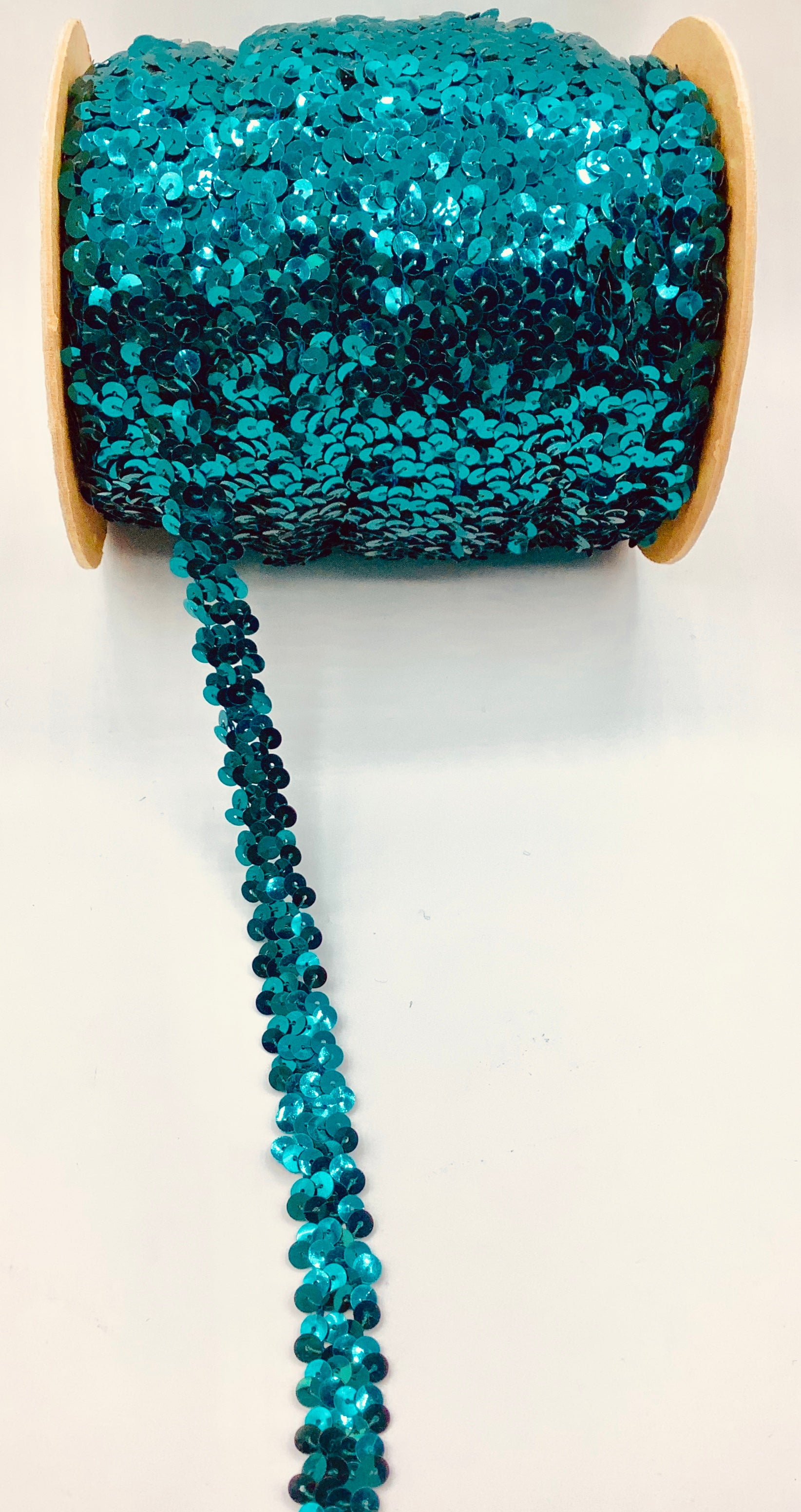 Peacock (2 Row) 3/4" Zig Zag Stretch Sequin - Walmart.com