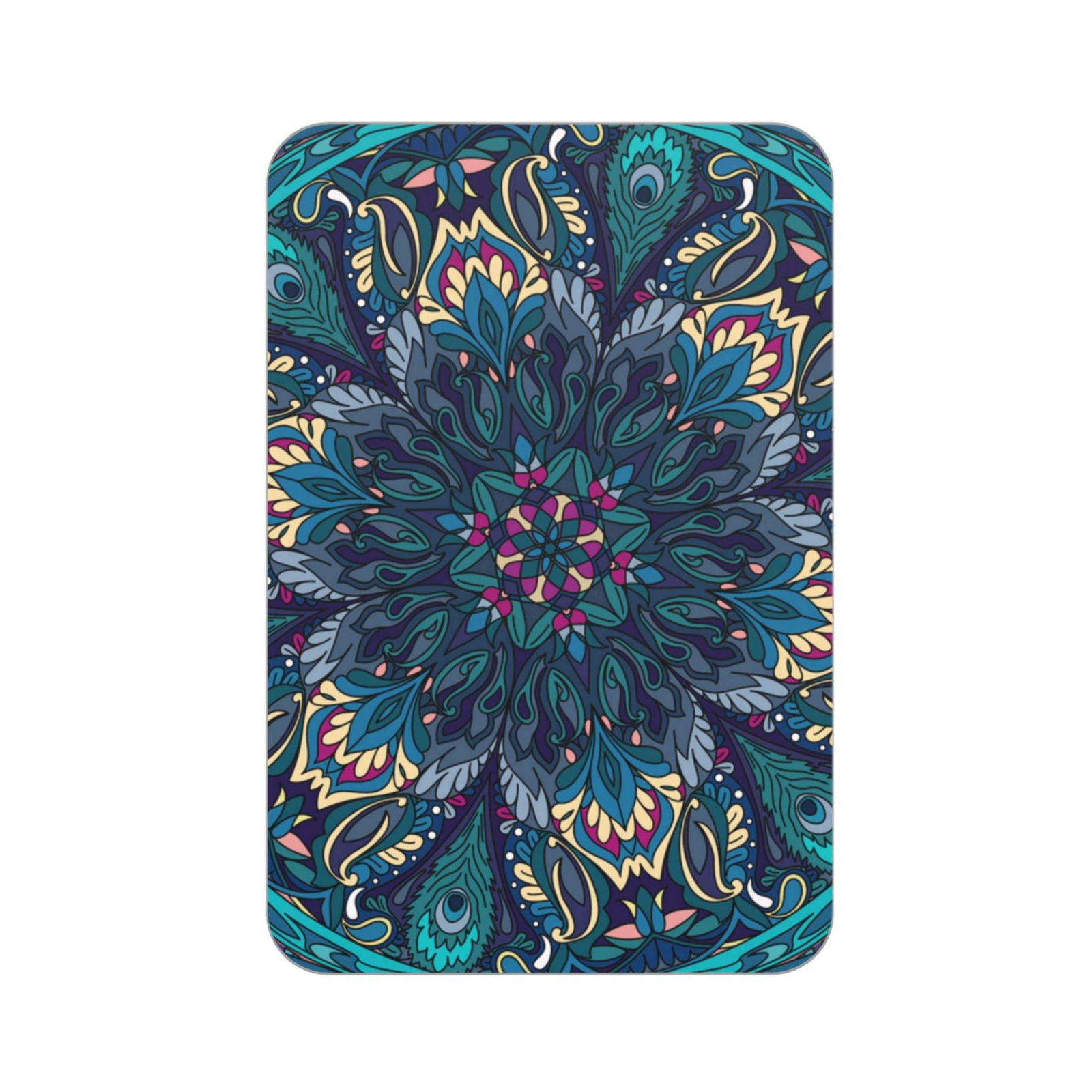 Peacock Feather Indian Tribal Acrylic Fridge Magnets Decorative ...