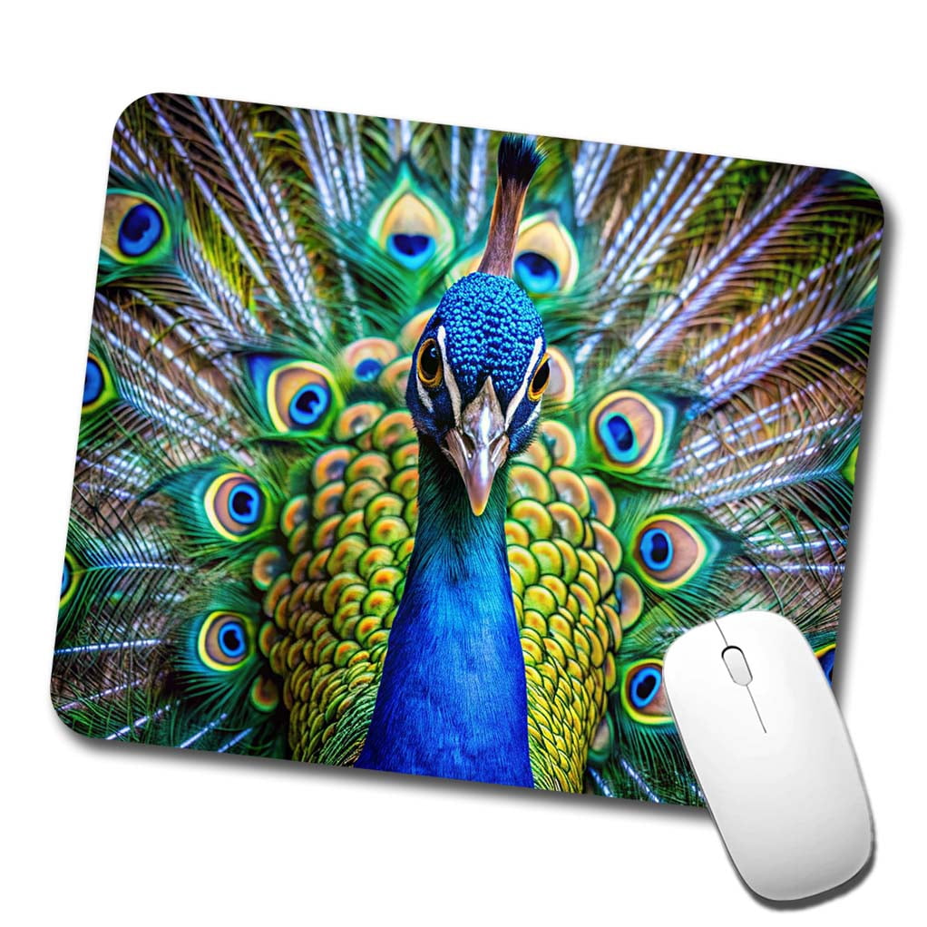 Peacock Mouse Pad Low Profile Gaming Mat - Walmart.com
