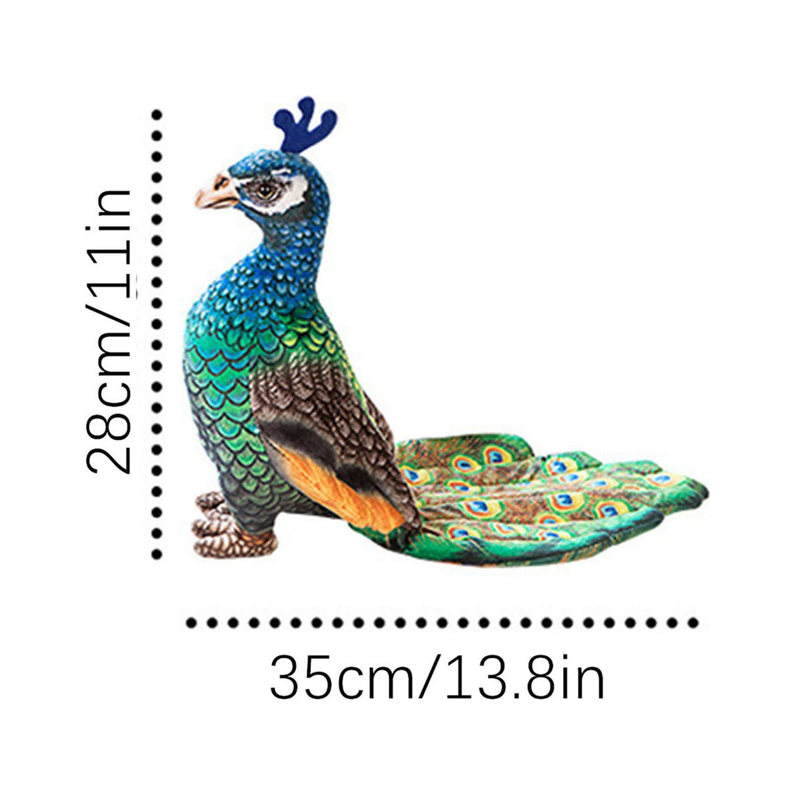 Peacock Plush Toy Cute Peacock Stuffed Animal-Doll Peacock Plush ...