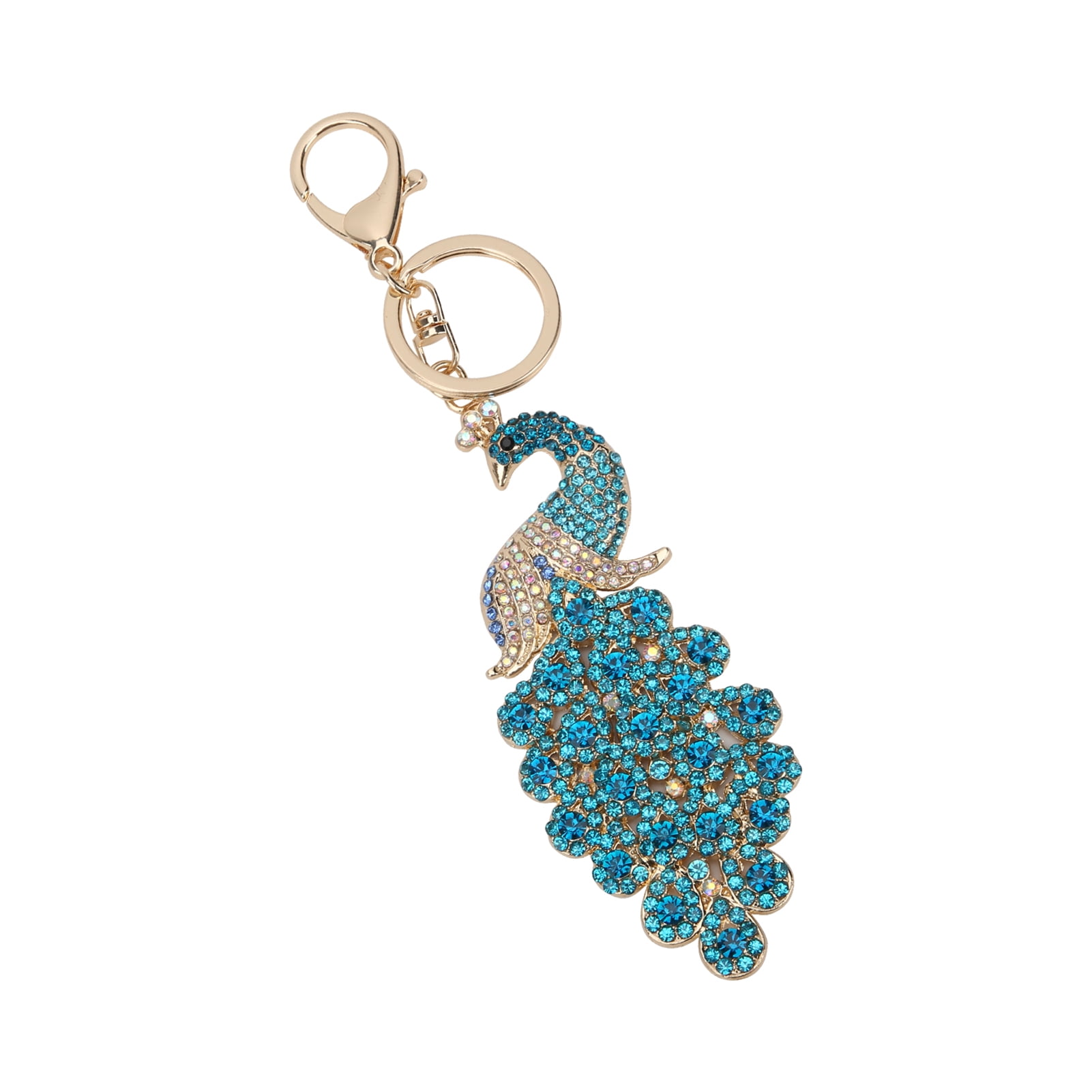 Peacock Purse Charm, Peacock Bird Keychain Peacock Key Chain For ...