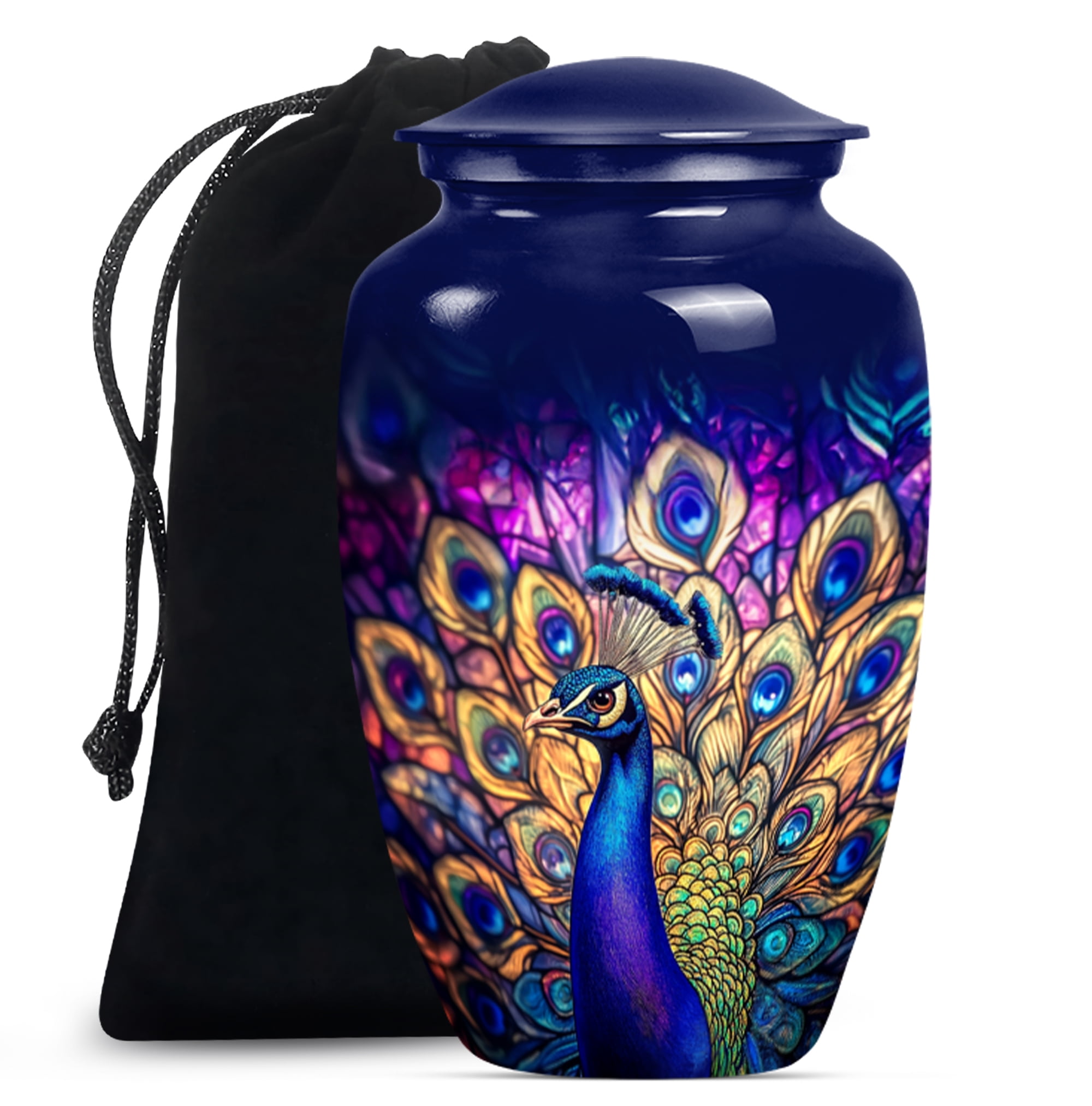 Peacock Urn, Urns for Mom Ashes, Urns for Human Ashes Adult Female, Urns for Human Ashes Adult ...
