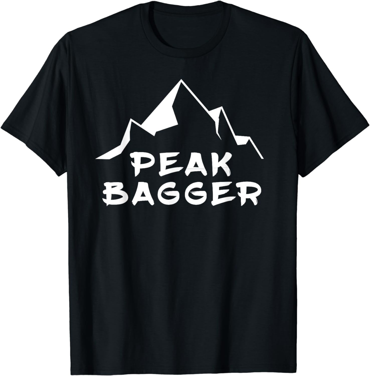 Peak Bagger T-shirt - Hiking Tee for Peak Bagging - Walmart.com