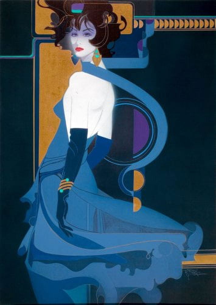 Peak Blue Indigo Poster 24x36 Art Poster 24x36 Unframed, Age: Adults ...