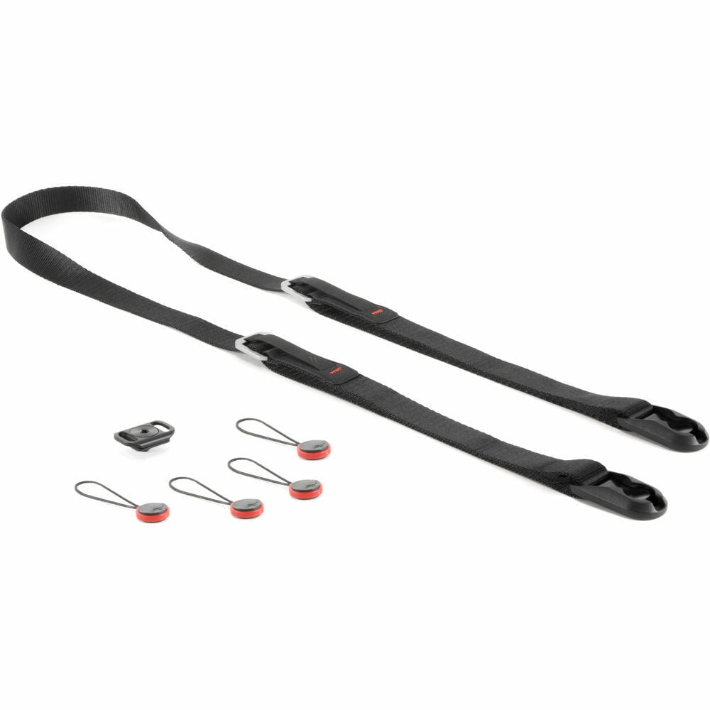 Peak Design Quick Release DSLR Leash Camera Strap with Dual Neck (L-BL ...