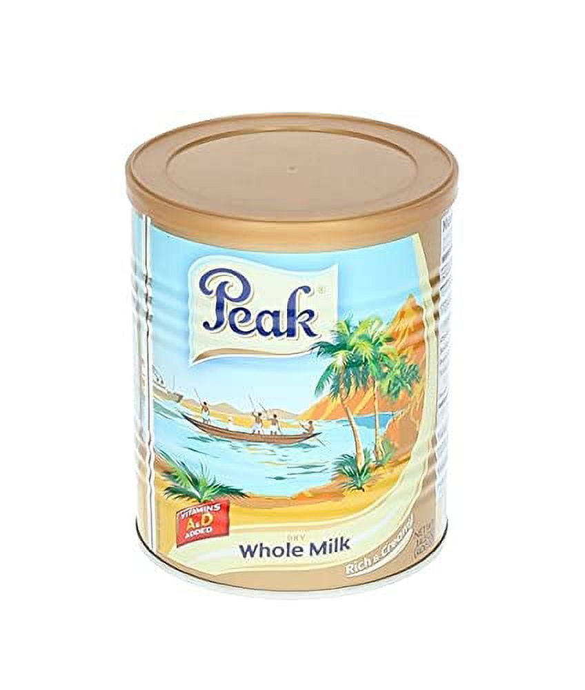 Peak Instant Full-Cream Dry Whole Milk Powder, 400-Grams (Pack of 2) by ...