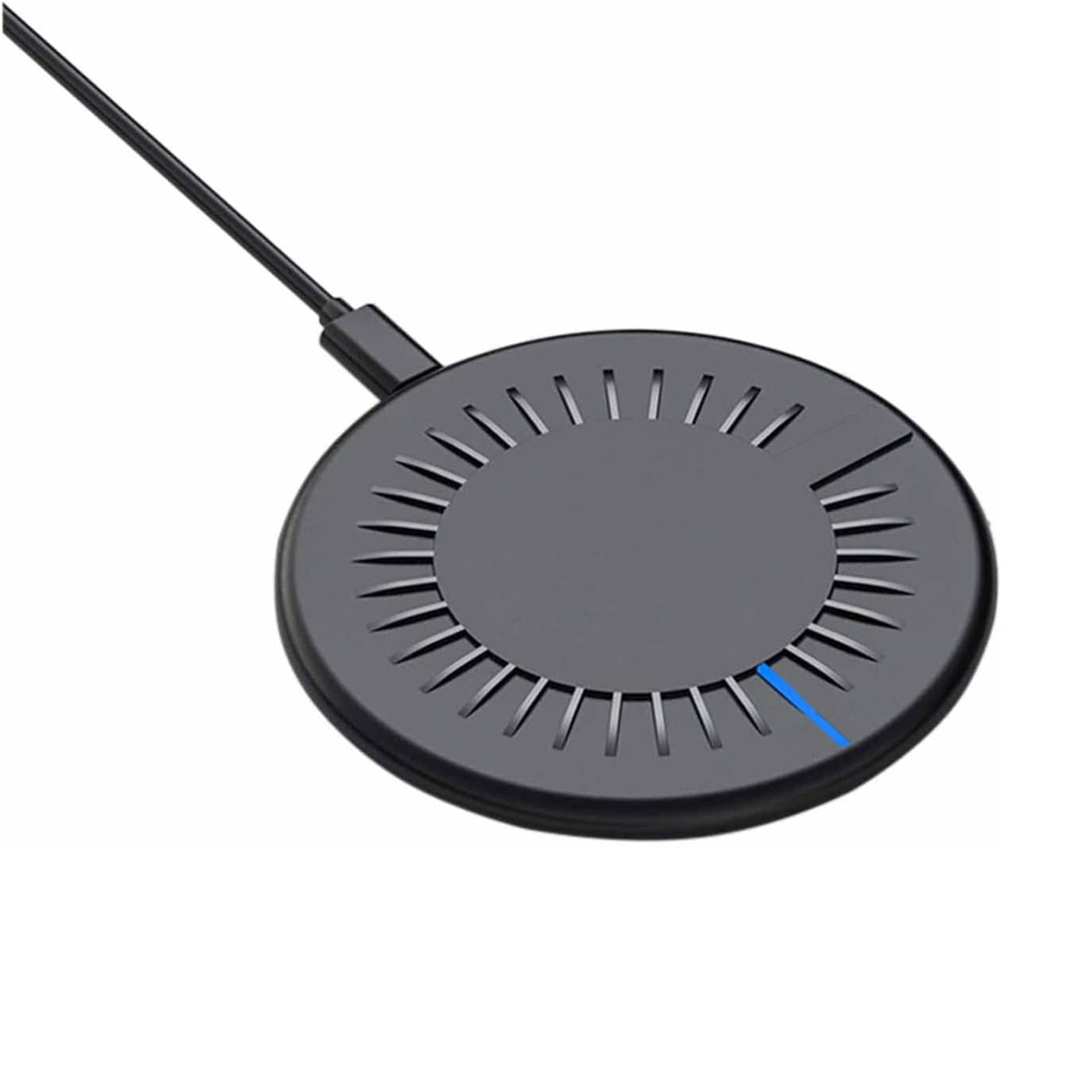 Peak Pro 15W Qi Wireless Fast Charger Round Wireless Charger Compatible ...