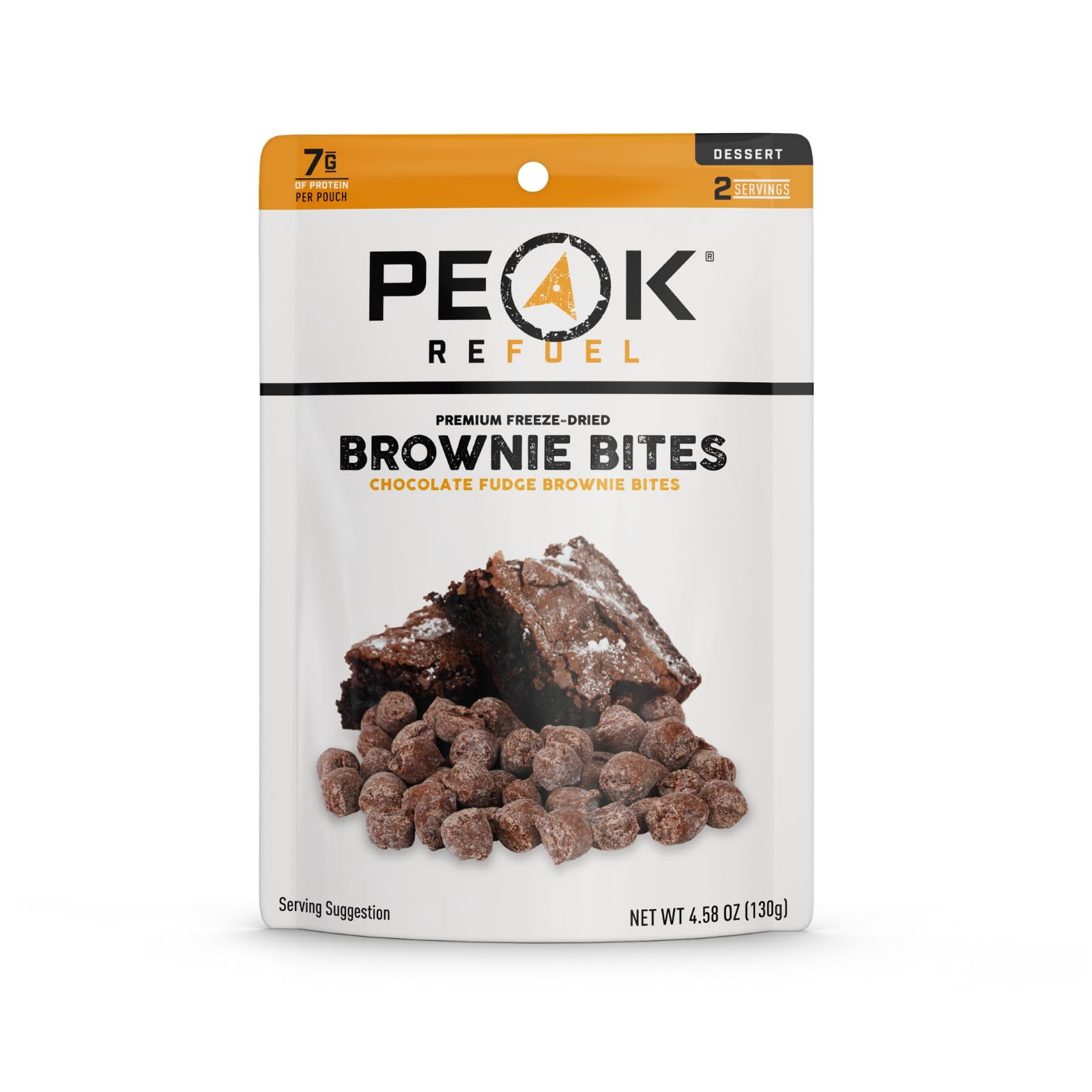Peak Refuel Fudge Brownie MMF7 Dessert Bites | Freeze Dried Backpacking ...