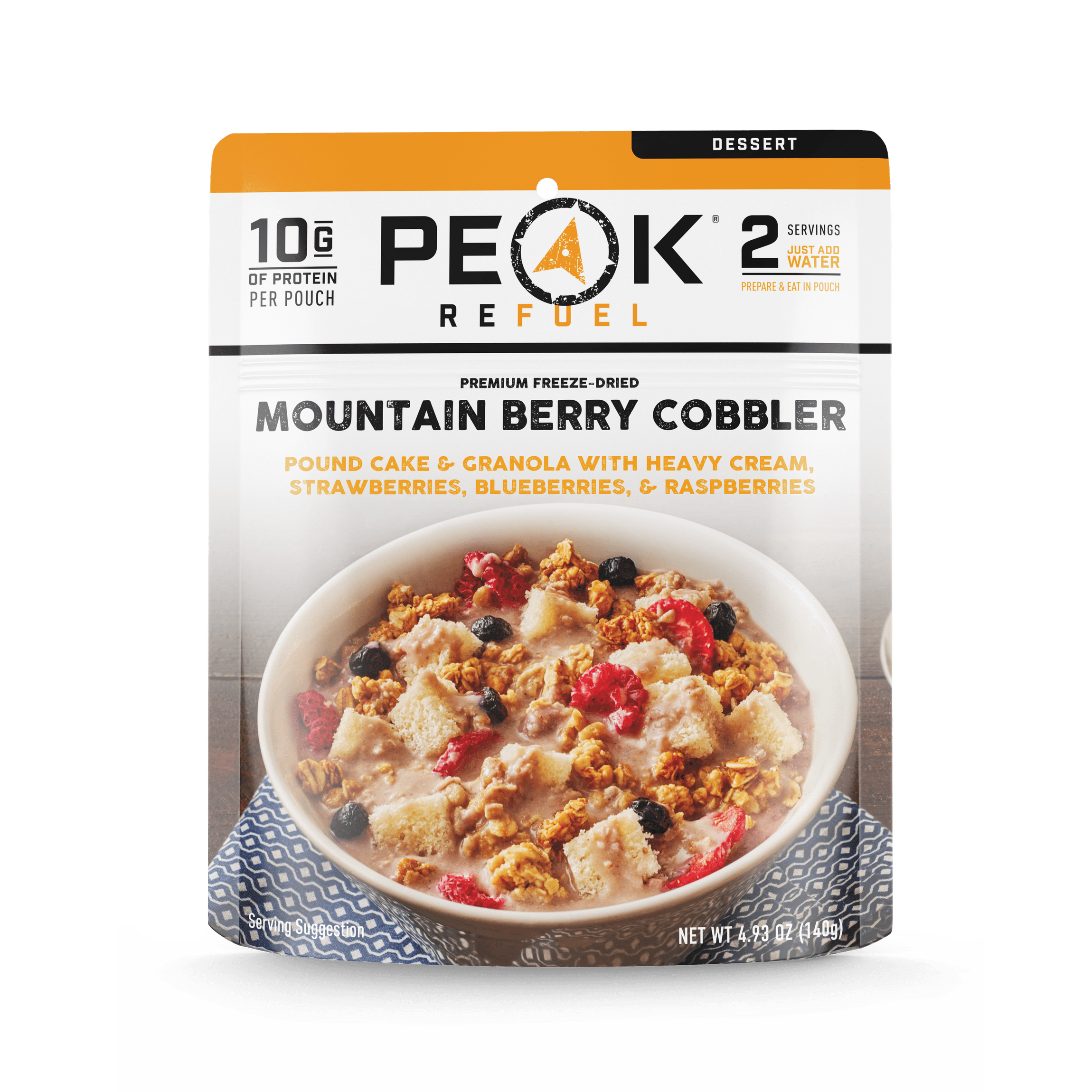 Peak Refuel Mountain Berry Cobbler | Real Ingredients | Ready in ...