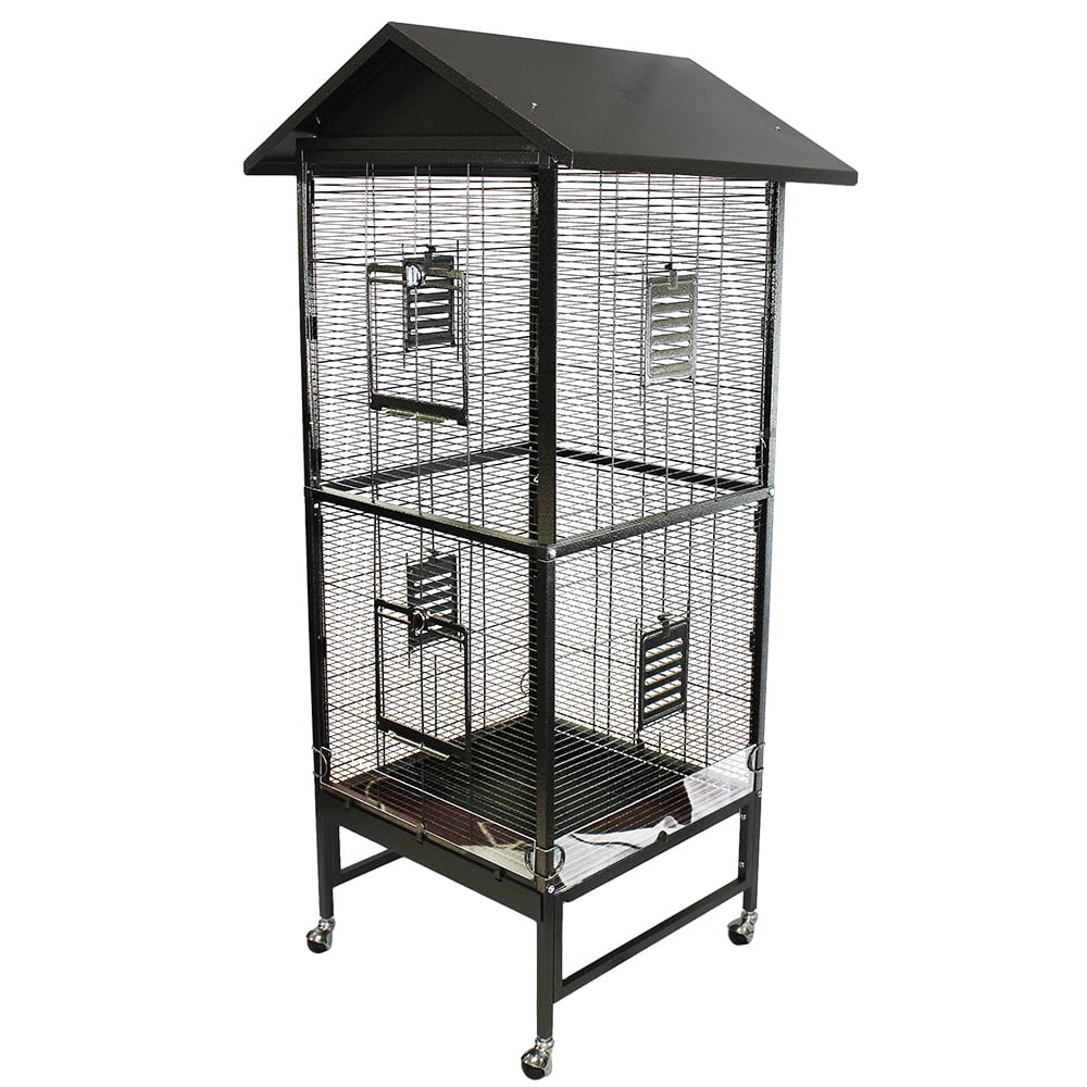 Peak Roof Cage - for Chinchillas, Sugar Gliders, Squirrels, Small ...