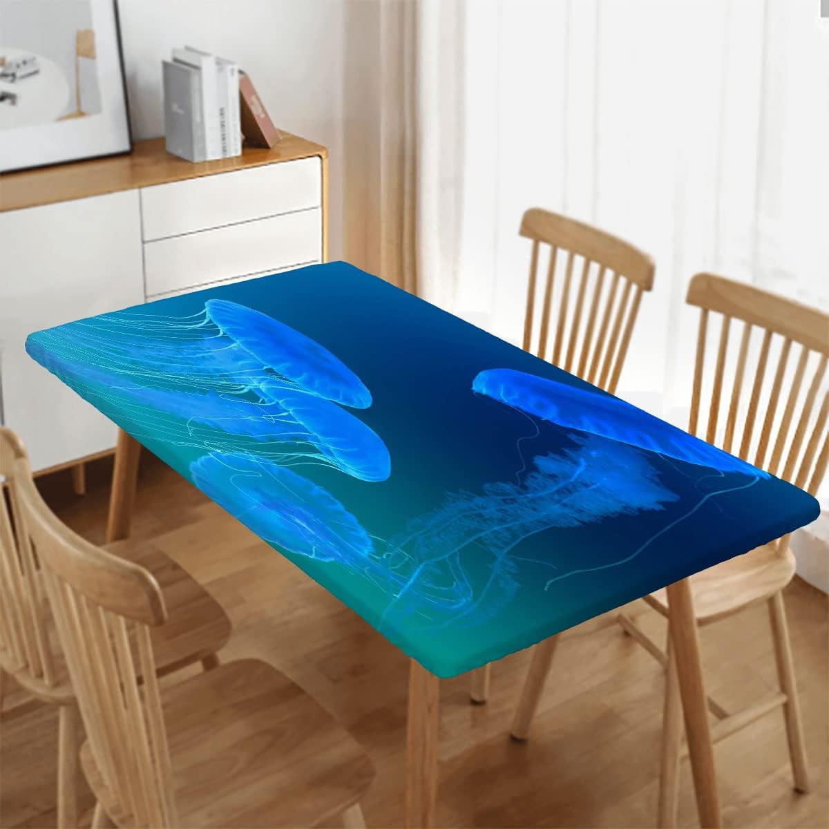 Peak Scenery Small Table Cloths Rectangle for 5 Foot Table Decorative ...