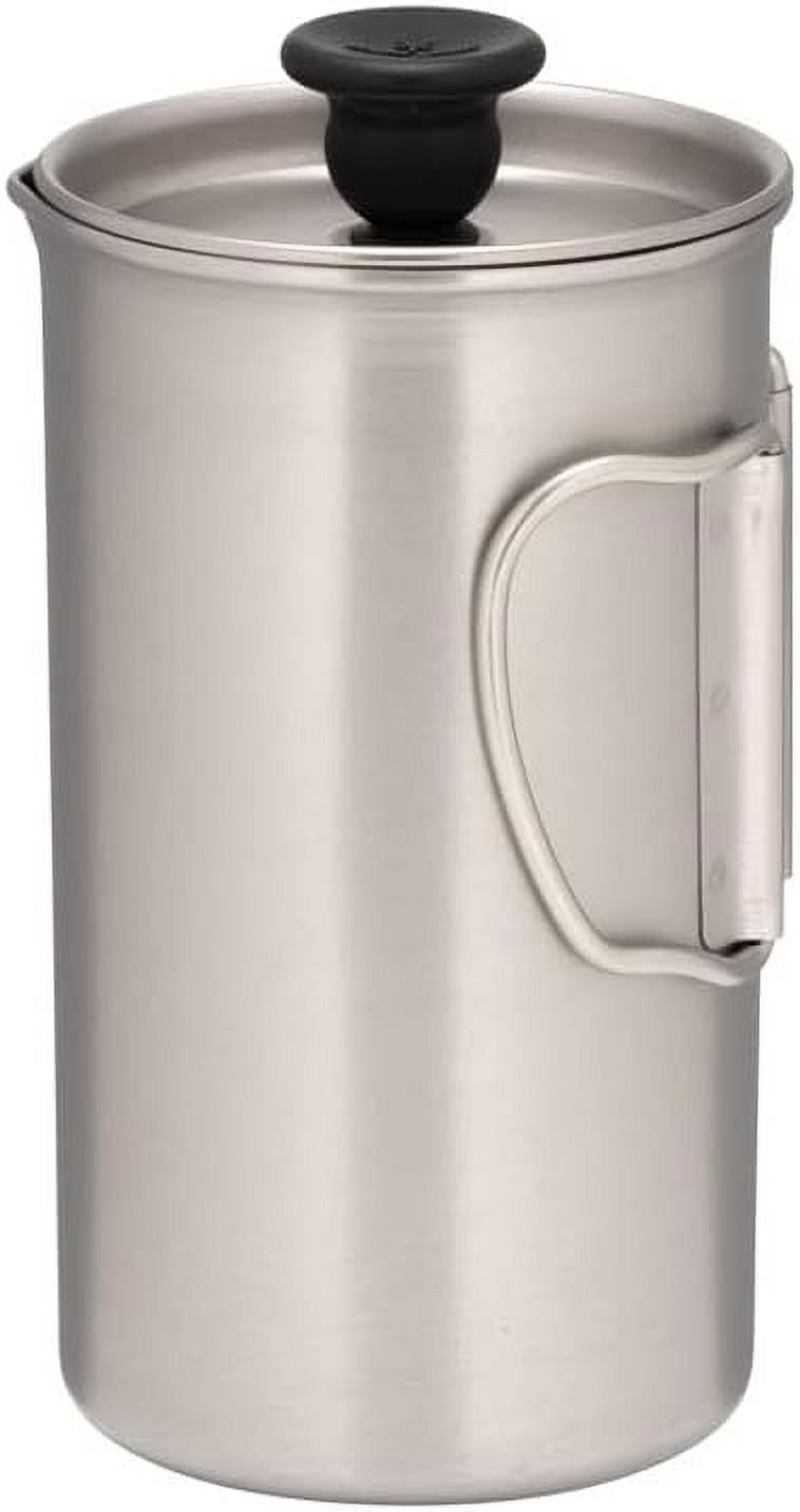 Peak Titanium French Press - Ultralight Coffee Maker for Camping ...