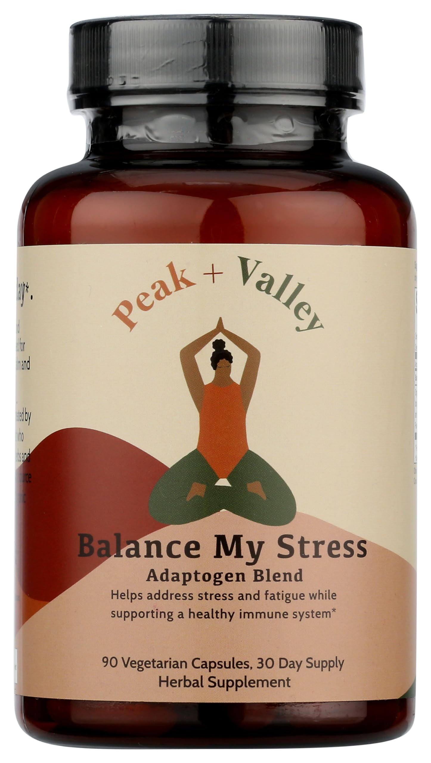 Peak + Valley Stress Relief Supplement for Mood Support Balance My ...