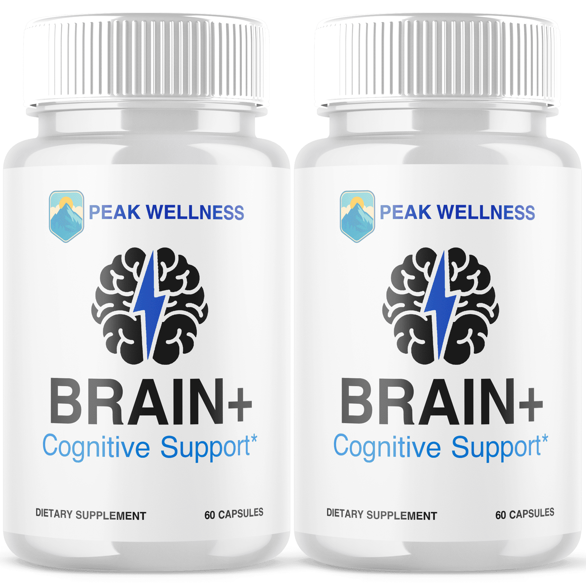 Peak Wellness Brain Advanced Formula Brain Support Pills Maximum ...