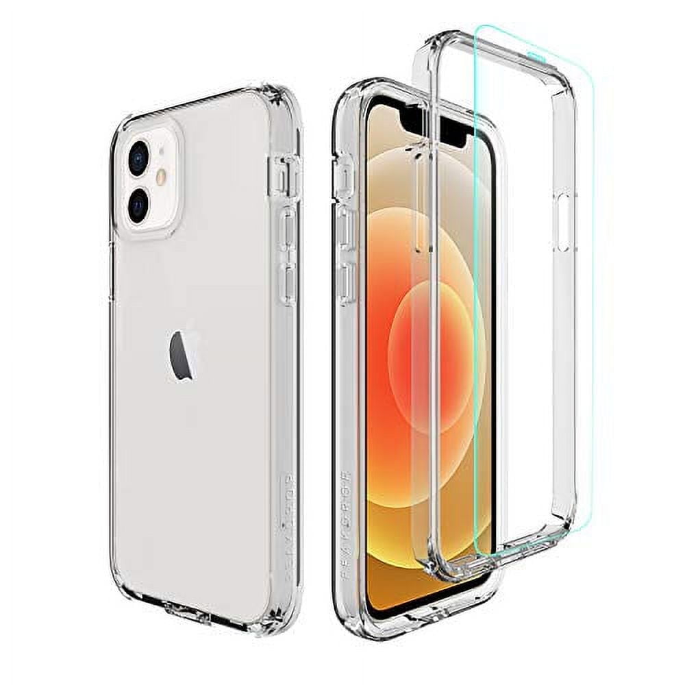 PeakDrop iPhone 12/12 Pro Full-Body Case with 2x Glass Screen ...