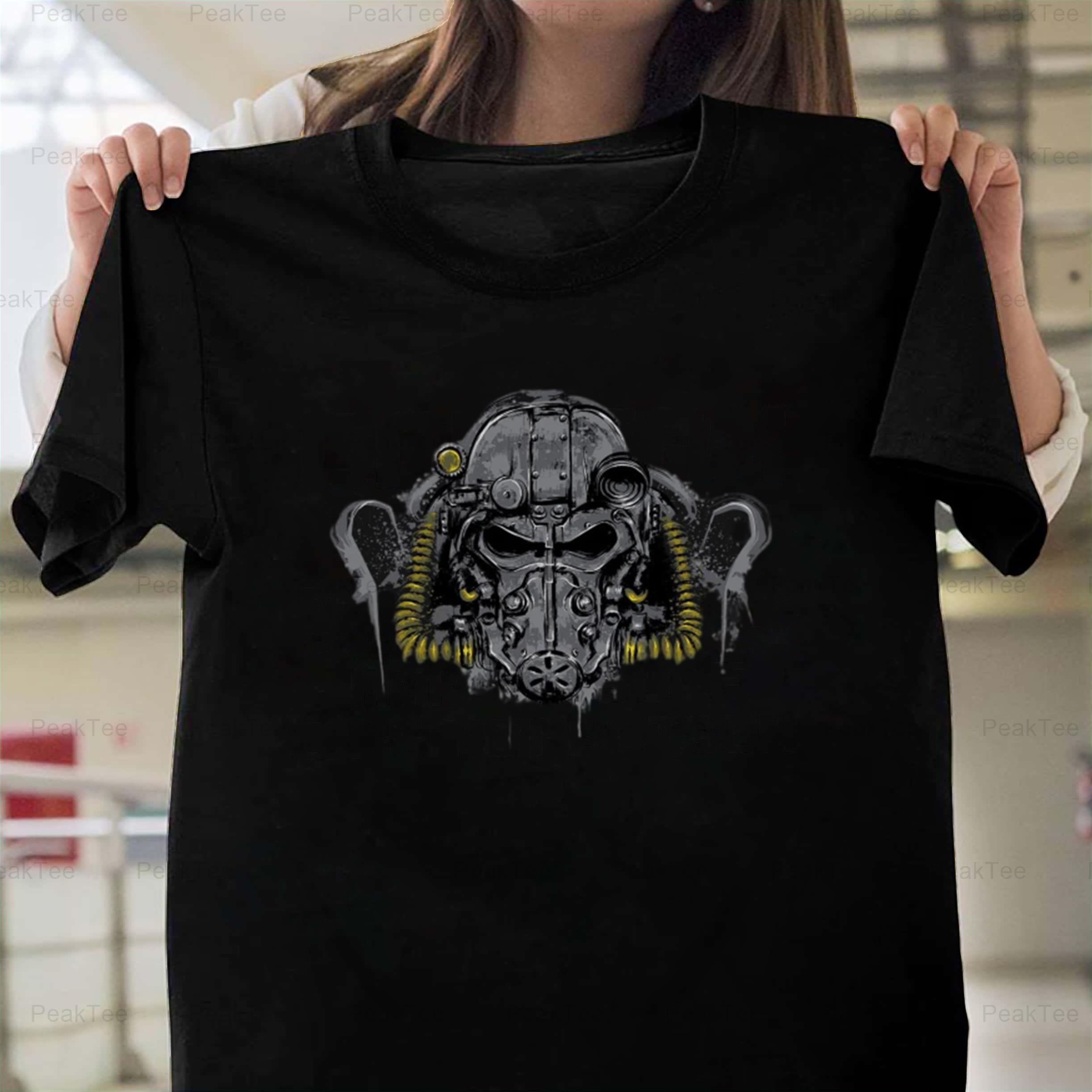 PeakTee37 T-60 Power Armor Gaming Tee, Iconic Fallout Protection and ...