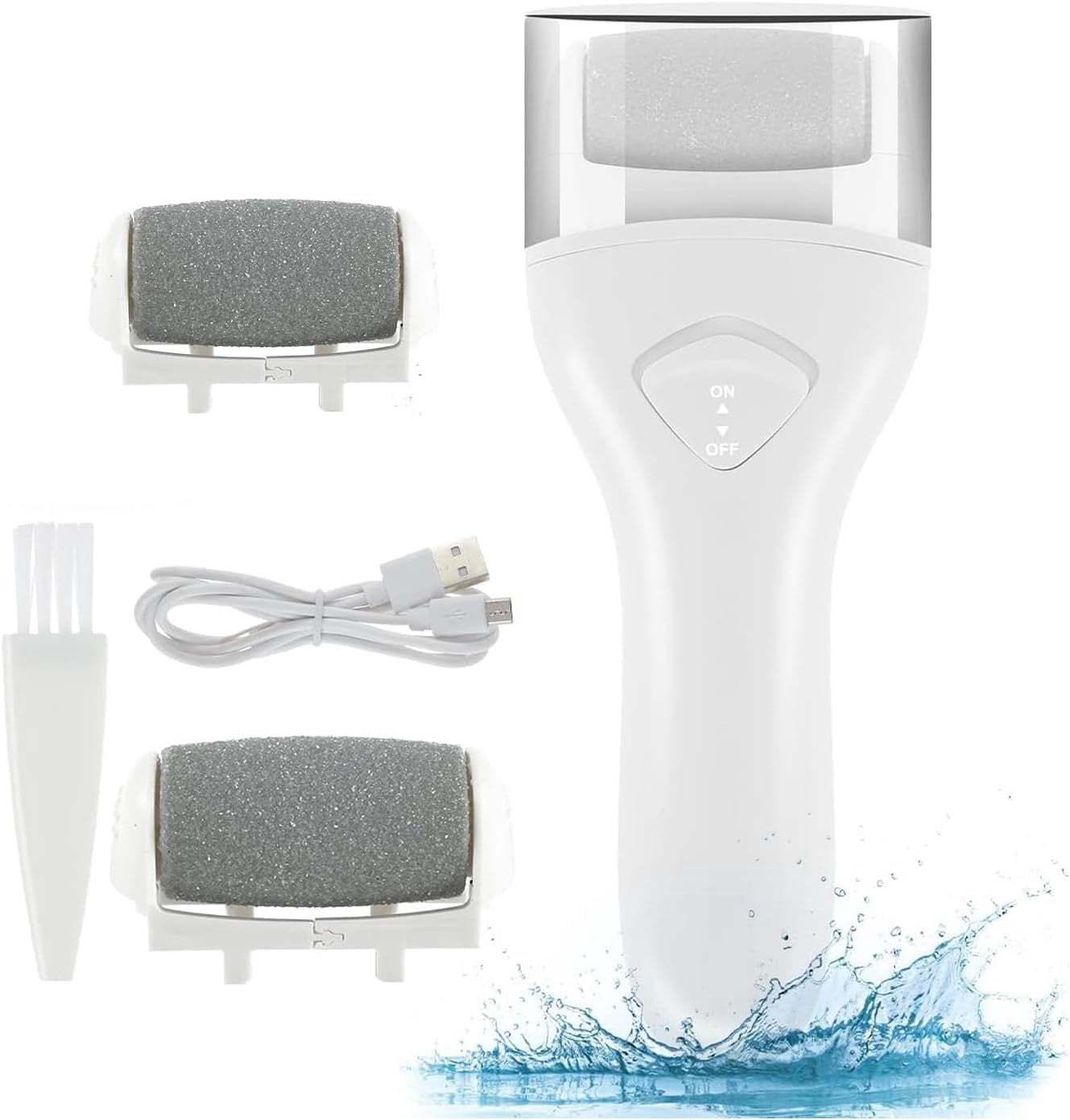 PeakTrend Electric Foot File Grinder Dead Dry Skin Callus Remover ...