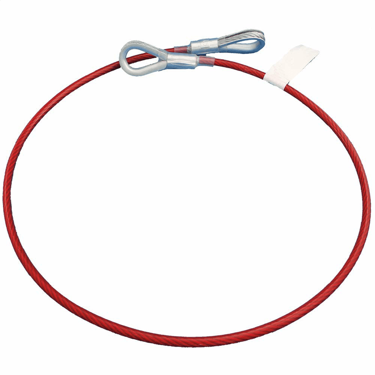 PeakWorks PeakWorks - Cable Anchor Sling, 1/4" PVC Coated Galv. Cable ...