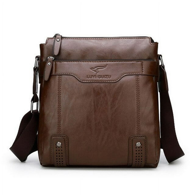 Peaker Men's Waterproof Crossbody Shoulder Bag Men Leather Chest Bags ...
