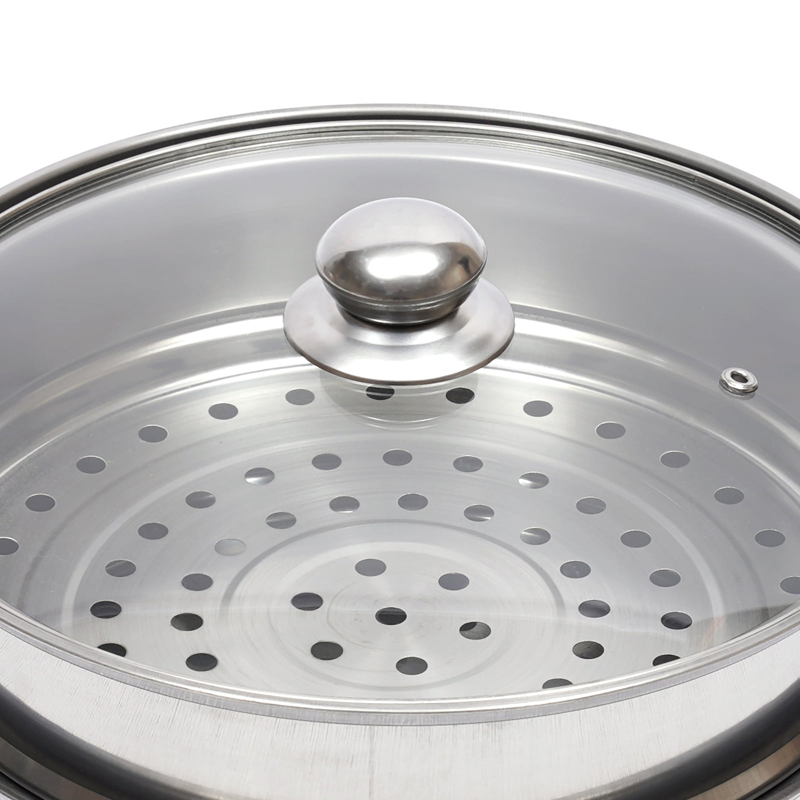 Peakora 3-Tier Stainless Steel Steamer for Cooking, Food Steamer Pot ...