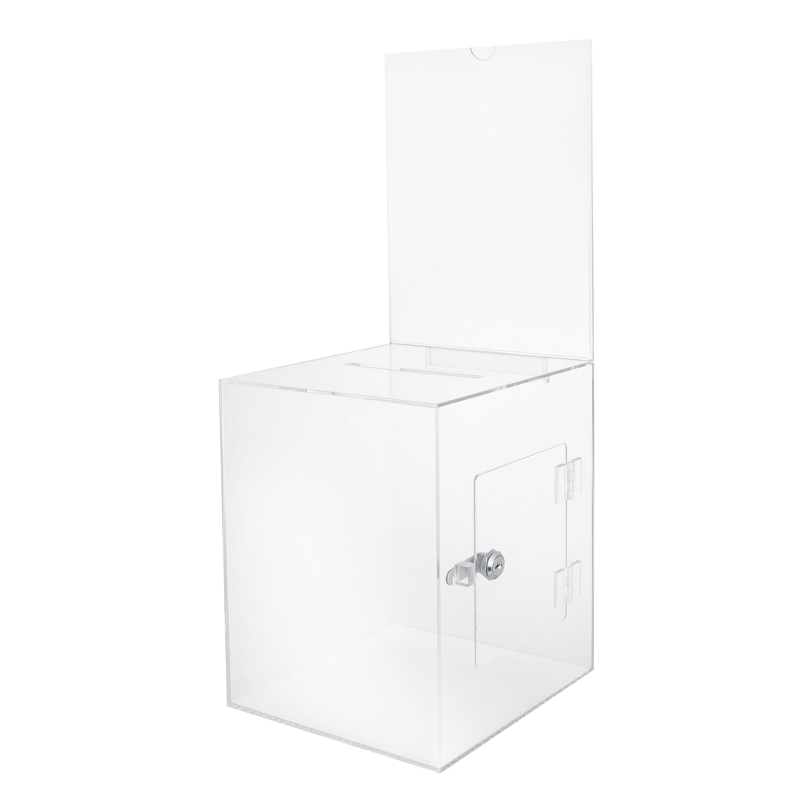 Peakora Durable Acrylic Drop Box for Ballots and Donations with Visible ...